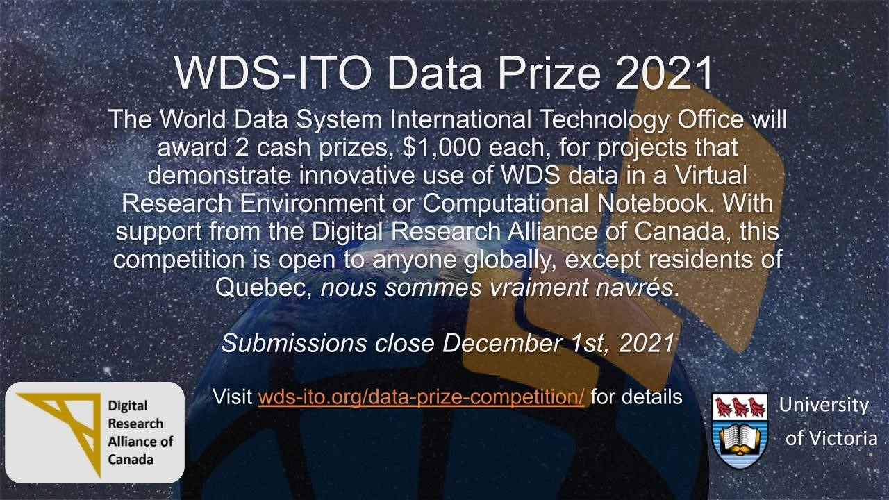 World Data System Data Prize 2021 – Massey Geoinformatics Collaboratory